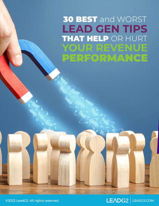 Ebook - 30 Greatest Lead Gen Tips